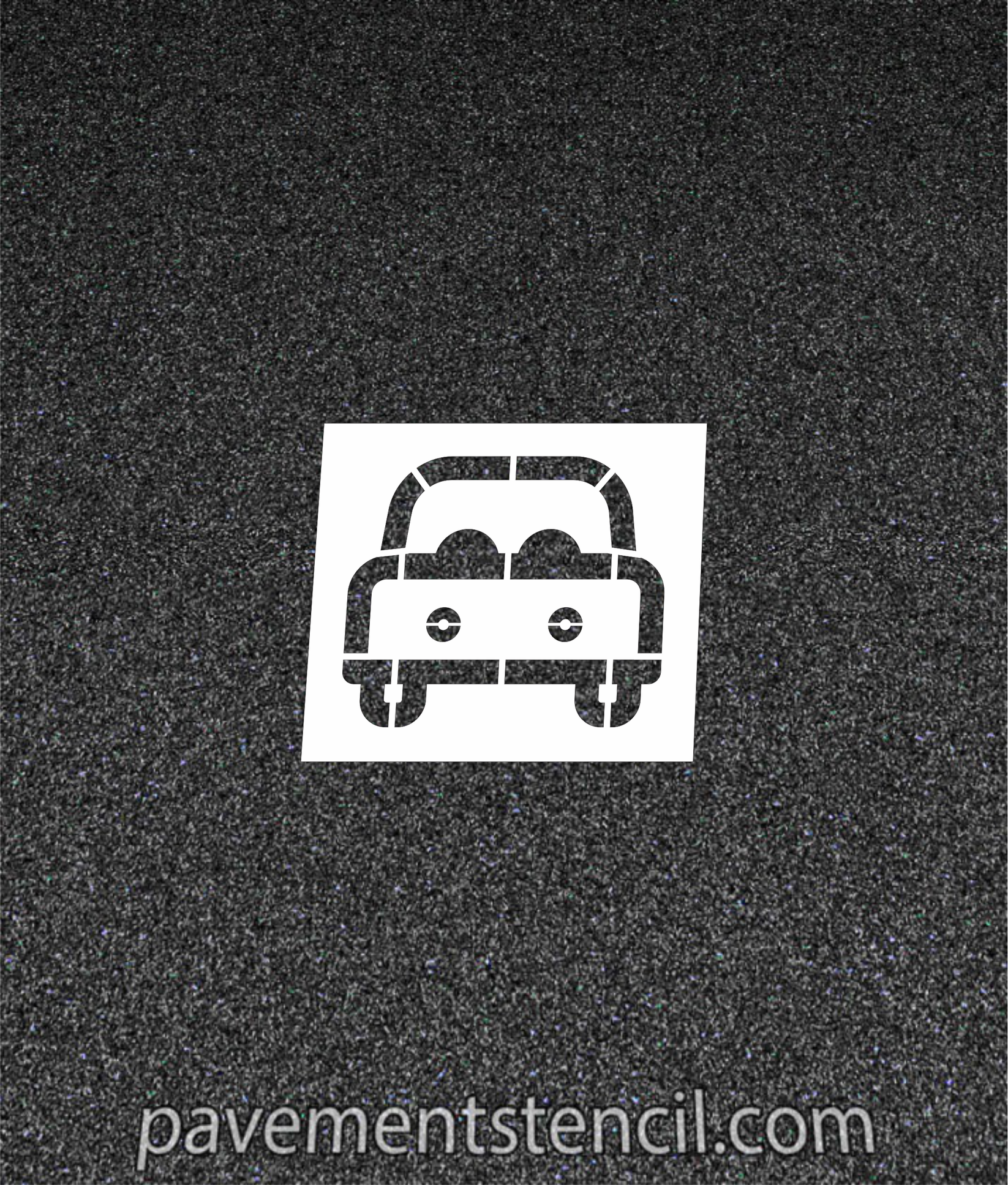 Dunkin' Curbside Car Stencil | StencilFast