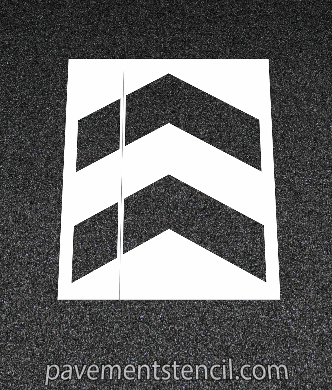 Target Chevron Arrow | StencilFast