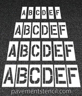 Alphabet & Number Sets | StencilFast