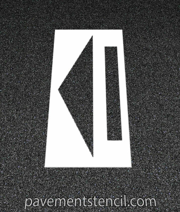 Wendy's Straight Arrow | StencilFast