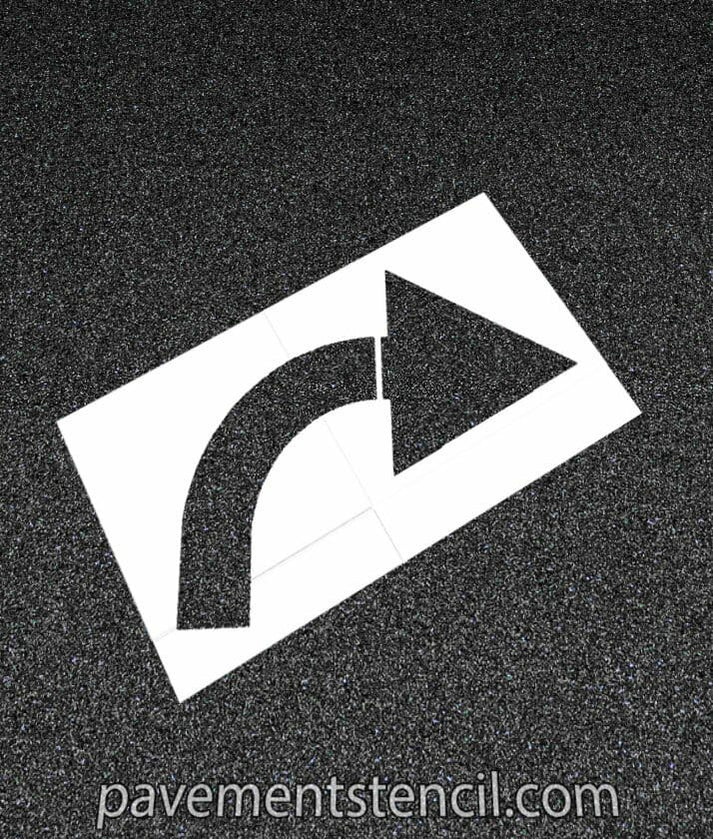 Chick-Fil-A Turn Arrow | StencilFast