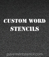 Custom Words | StencilFast
