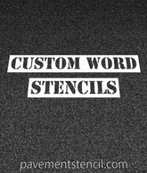 Custom Words | StencilFast