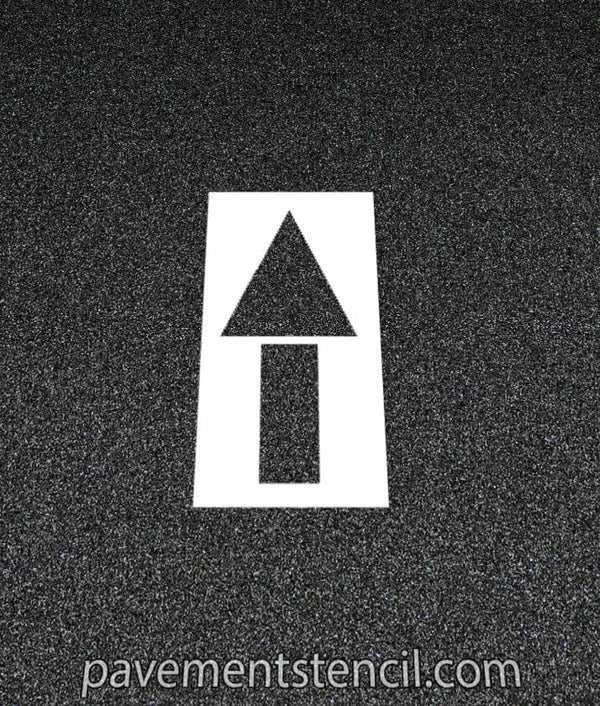 Lowe's Straight Arrow | StencilFast